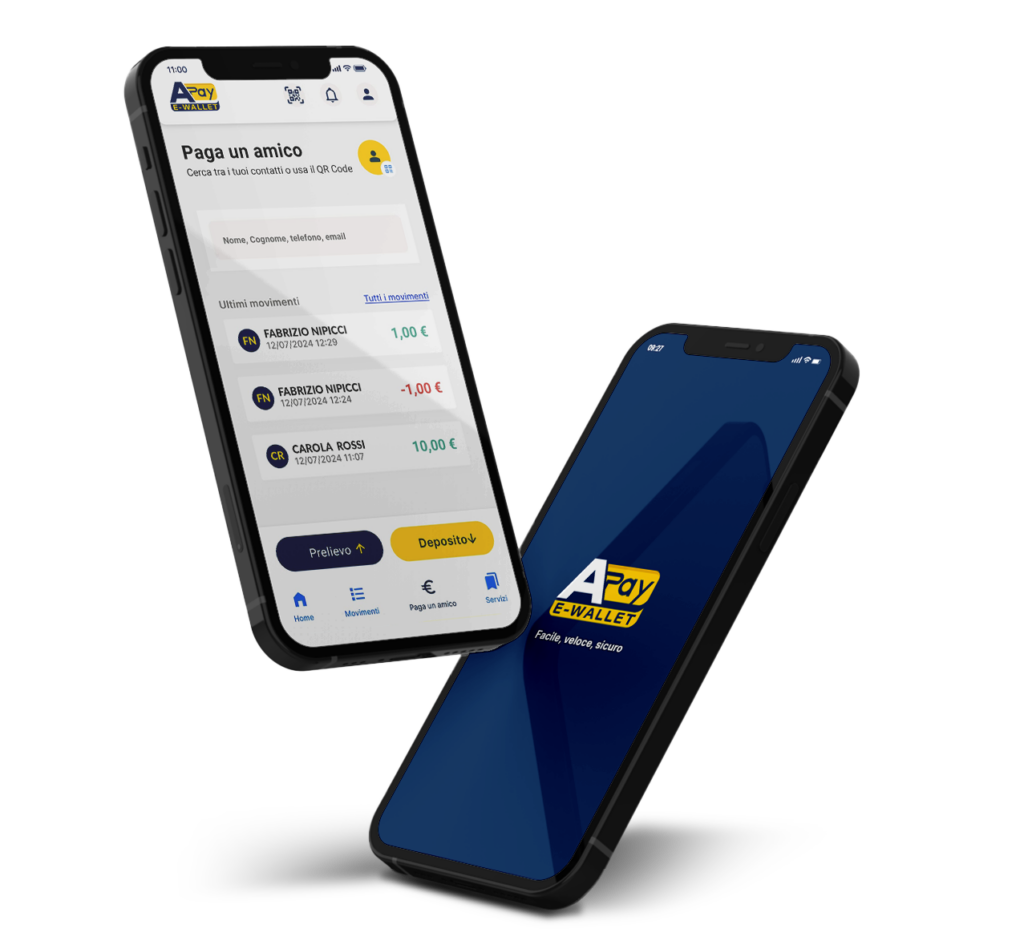 APay E-Wallet: l'app che trasforma il tuo Negozio in un PVR